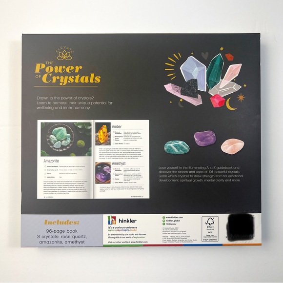 Elevate | Other | Elevate The Power Of Crystals Healing Kit Book And 3 ...